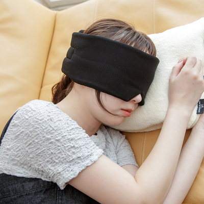 睡眠眼罩盖耳版日本Bisque午休旅行露营学生可缓解眼疲劳便携透气