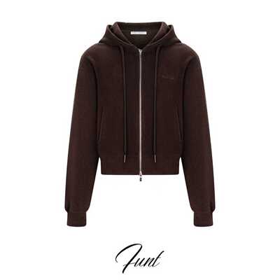 THEA买手店FUNT25秋冬新款连帽卫衣女宽松休闲外套