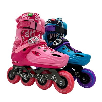 费斯锁轮可调节儿童轮滑鞋