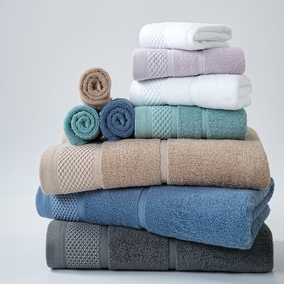 tton Towels, Soft And Thick For Home Use, Adult Bath Towel,