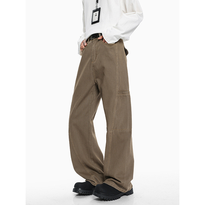 A410-K6323-P55限价89-流行水洗复古牛仔裤