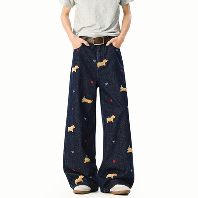 A410-K8115-P68 限价98-休闲百搭牛仔裤