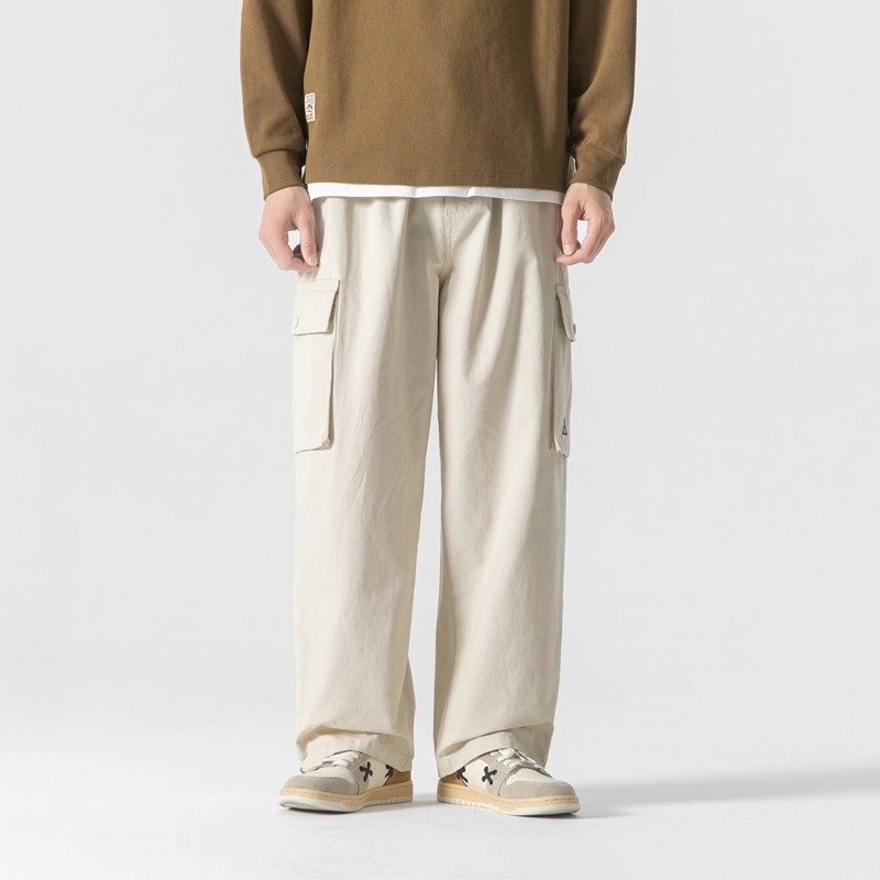 BDCT 23AW日系新款宽松潮流亿万少年店铺阿茶与阿古休闲工装裤子_虎窝淘
