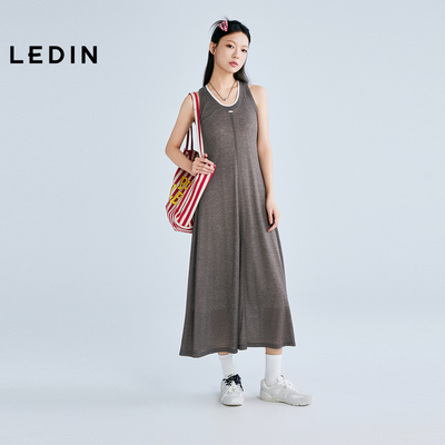 【商场同款】乐町假两件透感针织连衣裙25夏季新款裙子C2FAF2528