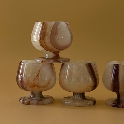 石材摆件复古客厅卧室孤品