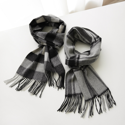 30羊绒70羊毛大尺寸围巾披肩