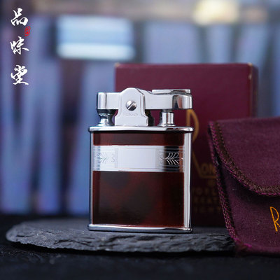 全新经典1940年代美国RONSON朗森磕头机口袋机煤油古董打火机烟具