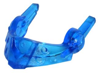 未来骑士团零配件透明深蓝乐高