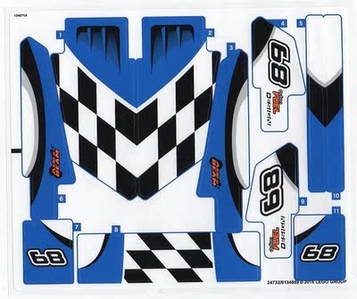 乐高Lego 原装贴纸 42045 科技机械组 水上竞速划艇