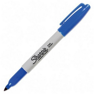 美国三福Sharpie 系列30003蓝色记号笔