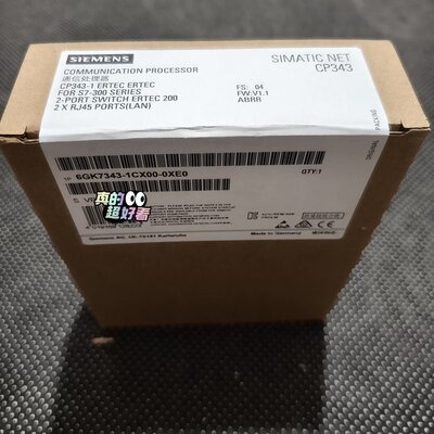 处理器6GK7343-1CX00-0XE06GK7343-1EX30-0XE06GK7343-1GX30-0XE0