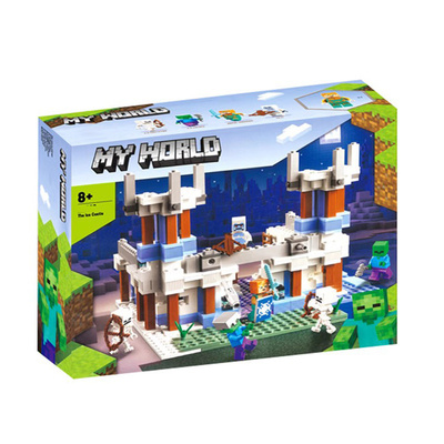 我的世界21186冰雪城堡积木