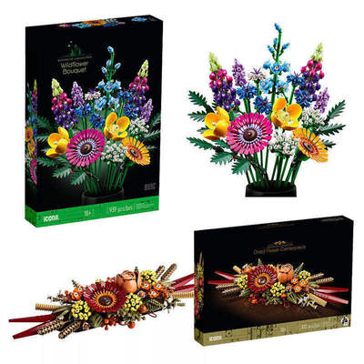 积木10313繁花10314永生花