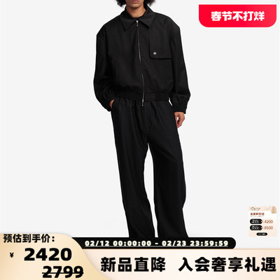 PROJECTJOIN 25秋冬新款非对称挡片镶边夹克外套银泰百货 300228