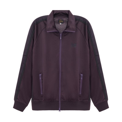 NEEDLES 男士紫色翻领拉链夹克外套银泰百货精品 301574