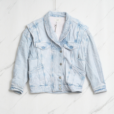 Isabel Marant Etoile 日常通勤女士牛仔外套银泰百货精品 301596