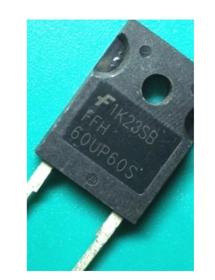 FFH60UP60S 原装拆机快恢复管  TO-3P 60A600V 测好