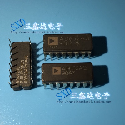 AD652AQ AD652AQ原装进口拆机DIP16 同步电压频率转换器 特价