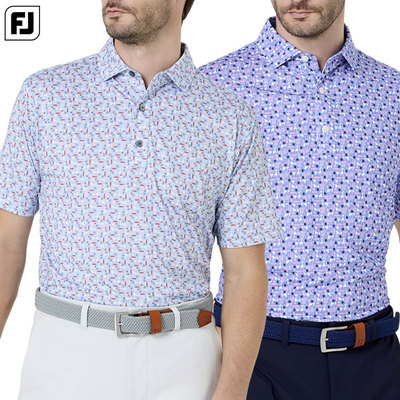 FootJoy高尔夫短袖POLO衫T恤速干