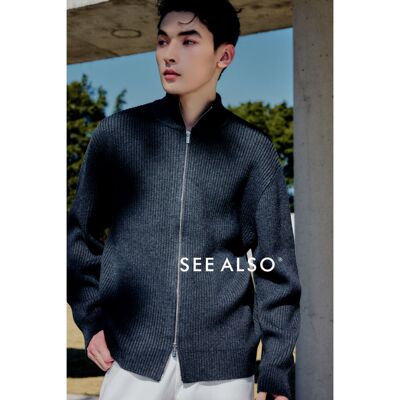 极简新贵加厚保暖秋冬毛衣外套