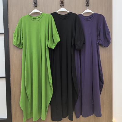 MONA 高级感设计时尚宽松遮肉显瘦 连衣裙衬衫女小个子 夏秋新款