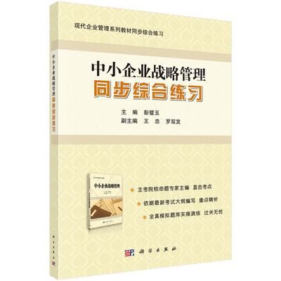 中小企业战略管理同步综合练习/彭璧玉著