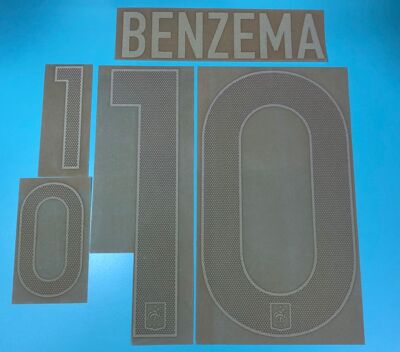 2012年度 法國國家隊 主場 原裝 球員版號碼 BENZEMA GIROUD EVRA