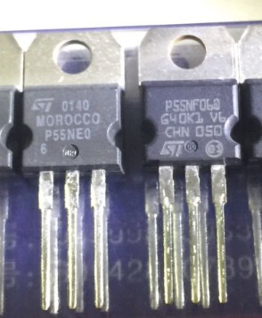 STP55NE06FP P55NE06FP N沟道场效应TO-220 60V 55A