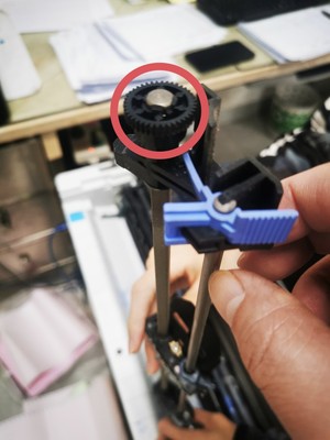 爱普生LQ1600KIVH针式打印机进纸器齿轮连续进纸架齿轮皮带配件