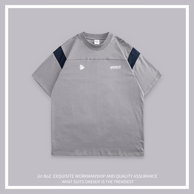 美式复古运动凉感速干短袖T恤