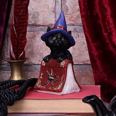 小黑猫树脂复古装饰品可爱