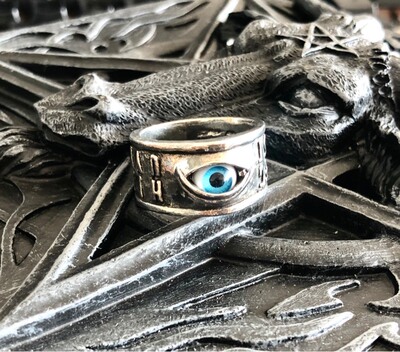 英国A牌OUIJA之眼哥特戒指哥特