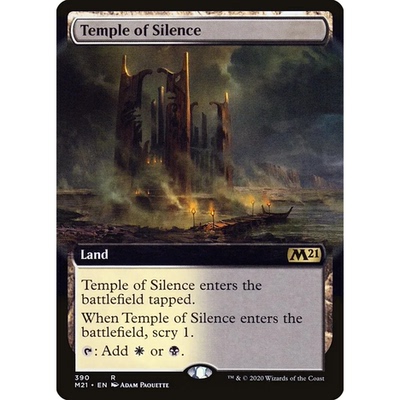 M21 390 静寂殿堂 Temple of Silence 万智牌 闪 R 扩画