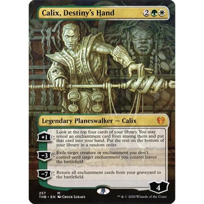 THB 257 命运之手凯利斯 Calix, Destiny's Hand 万智牌 闪M 异画