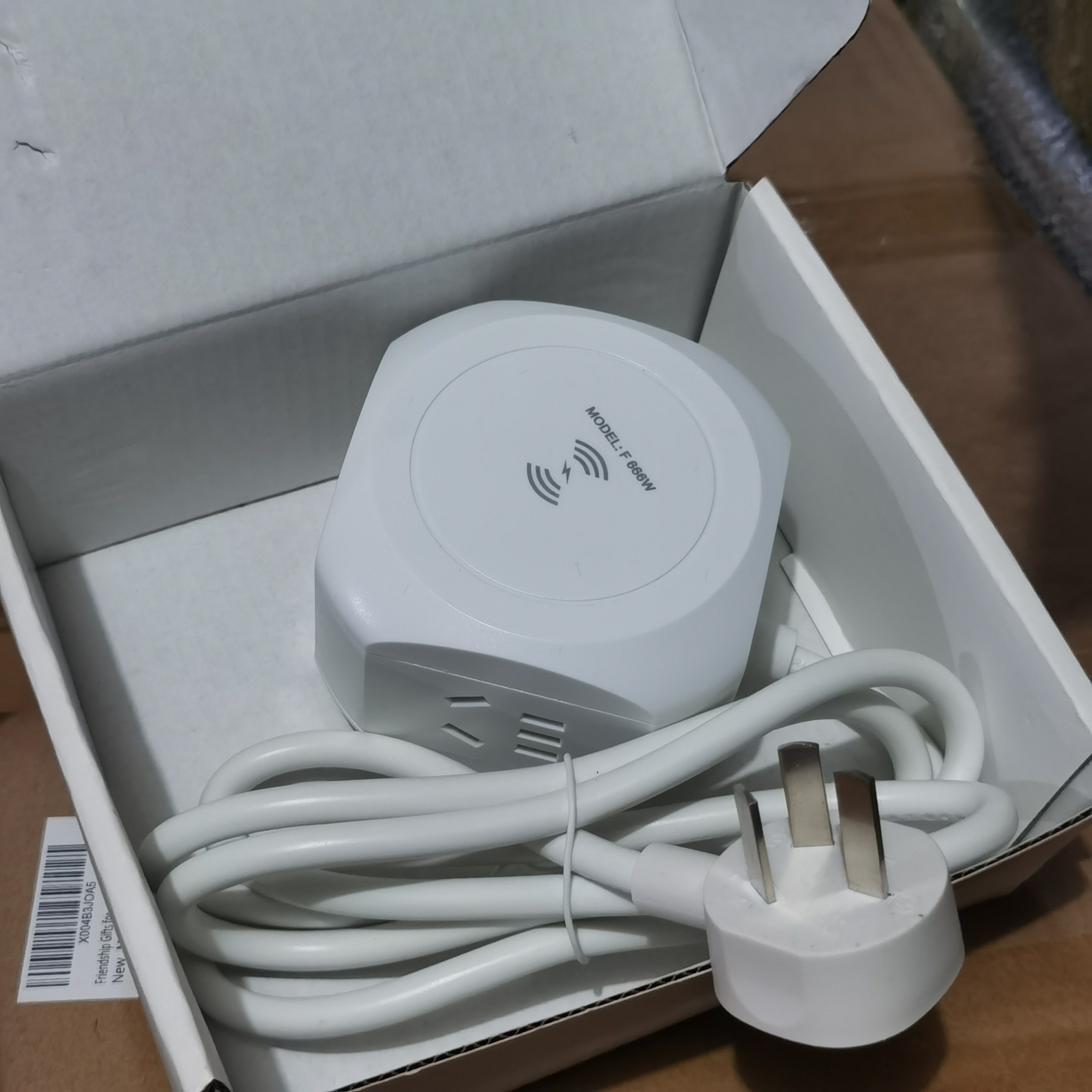 高品质稳定安全多功能带USB口智能无线充转换插头插板面板插座T81