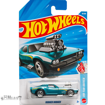 2026A-19号 RODGER DODGER 翠绿色 风火轮火辣小跑车hotwheels