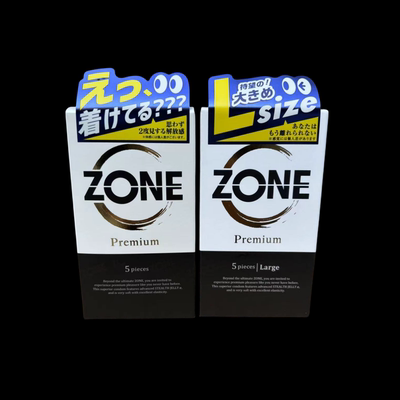 日本原装JEX ZONE premium零感升级版5只中号大号L更柔软避孕套