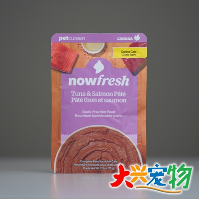 加拿大NOW辅食餐包猫罐头1袋