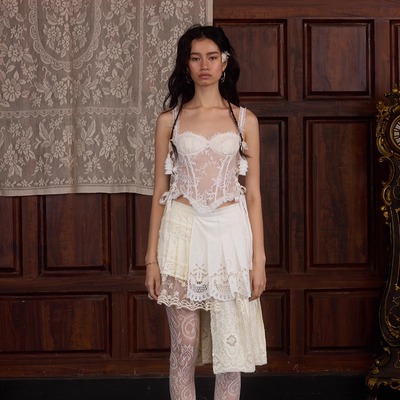 DEPLUMER 弹力肩带蕾丝胸衣