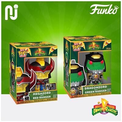 Funko Pop! 恐龙战队/Power Rangers 大龙神 佐德 变形金刚玩具