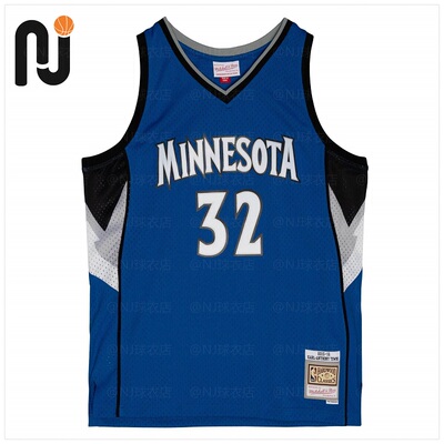 MN男子复古背心唐斯球衣