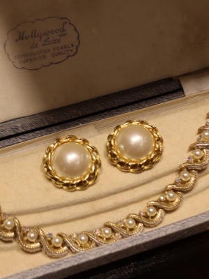 中古不退换｜Carolee珍珠耳夹