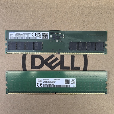 DELL/戴尔 工作站 台式机16G DDR5 5600MHz NECC内存三星海力士条