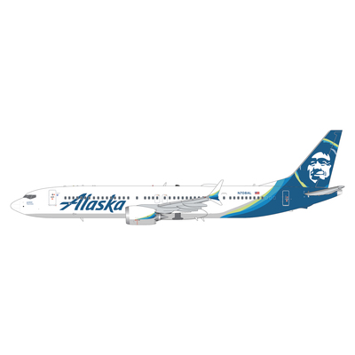 阿拉斯加航空B737MAX9飞机模型