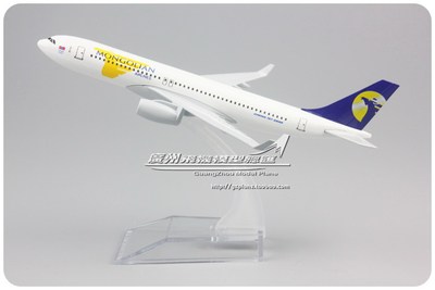 蒙古航空波音B767飞机模型
