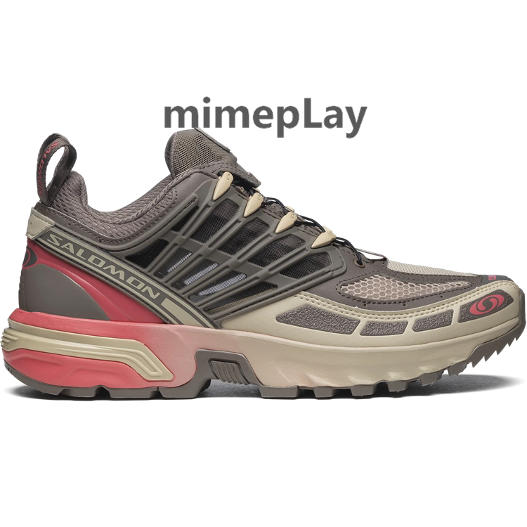 萨洛蒙 Salomon ACS Pro 棕粉色 户外徒步登山越野跑山男女鞋