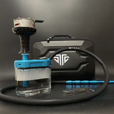 水烟壶便携带箱包不锈钢车载壶 法国TSAR GOFAST HOOKAH SHISHA