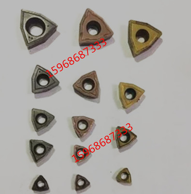 数控刀片U钻喷水钻头刀片三特维克wCMX06T308/WCMX080412R1020