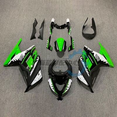 川崎忍者NINJA250 NINJA300 全车外壳包围侧护板头罩大包13-17年