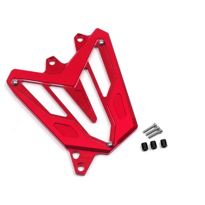 适用yamaha雅马哈mt07配件铝合金前链条盖fz07